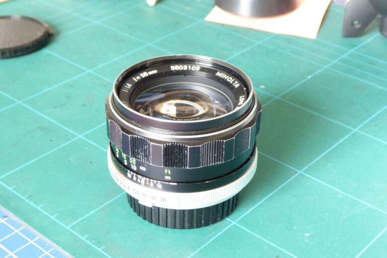 Minolta MC Lens Repair